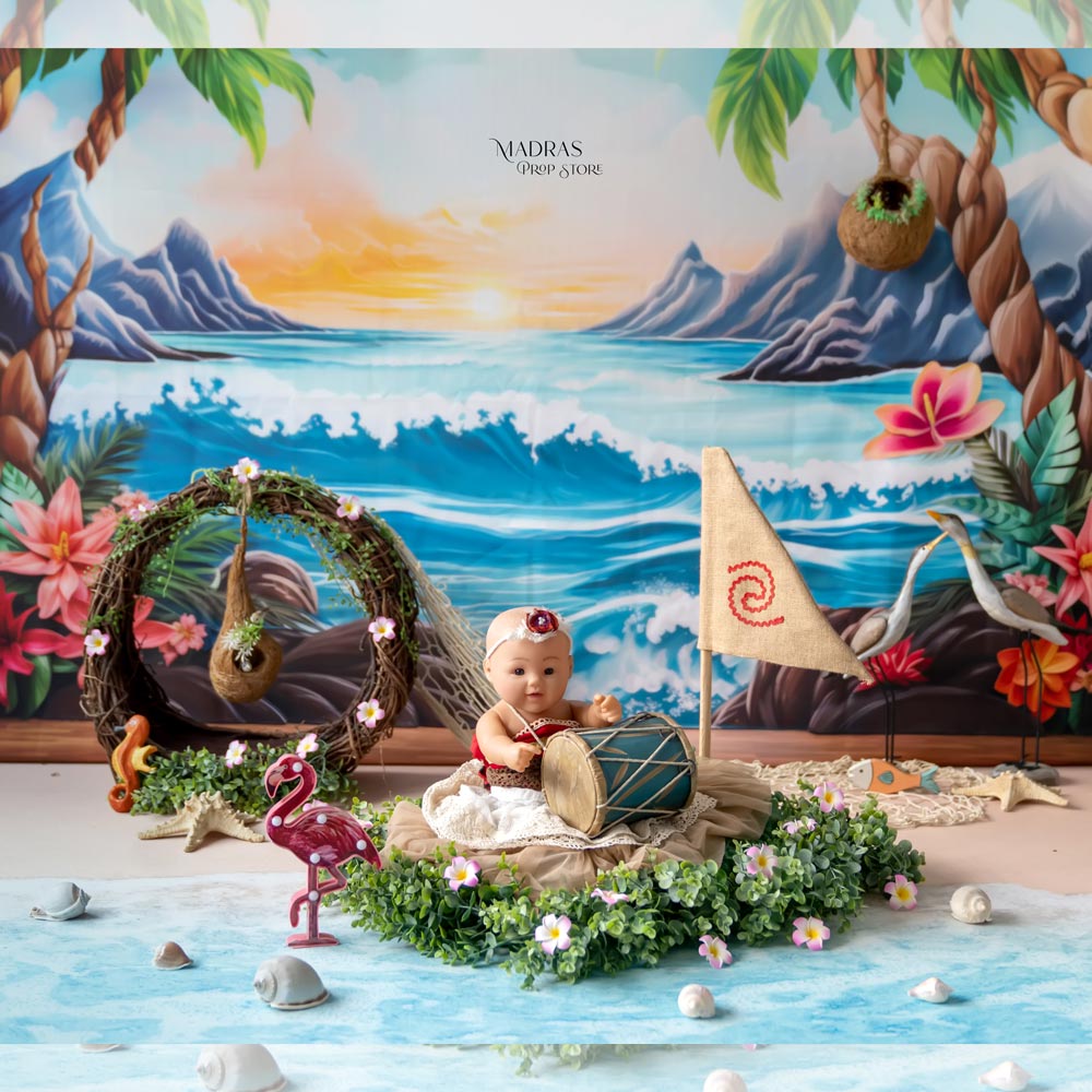 Setup No 91 | Moana Theme – Madras Prop Store Rentals