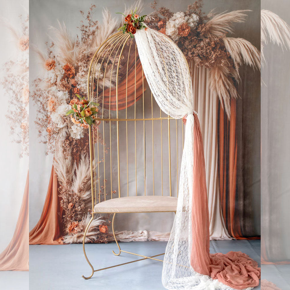 Setup No 80 | Drapes Maternity Theme – Madras Prop Store Rentals