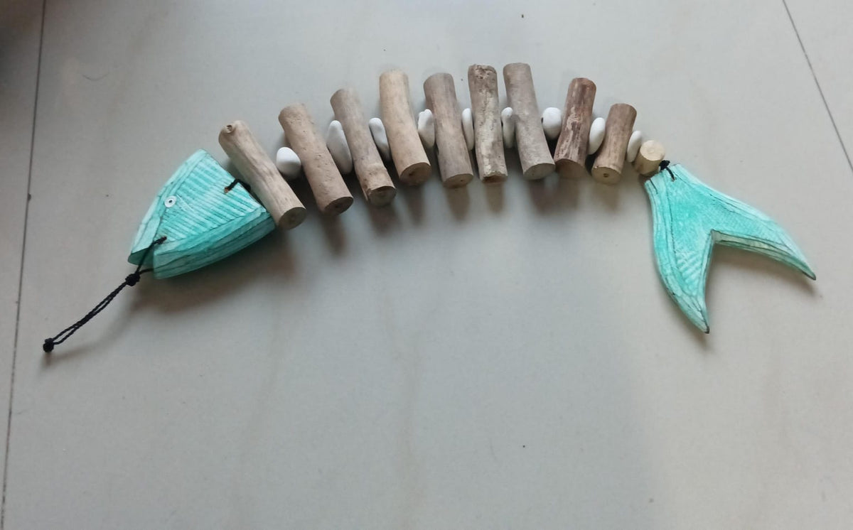 Rental - Fish Skeleton Hanging Type 1 – Madras Prop Store Rentals
