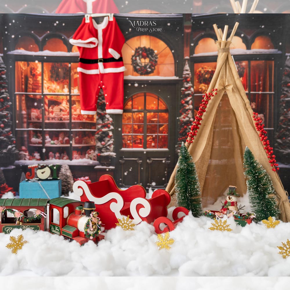 Setup No 69 | Christmas Carol Theme – Madras Prop Store Rentals