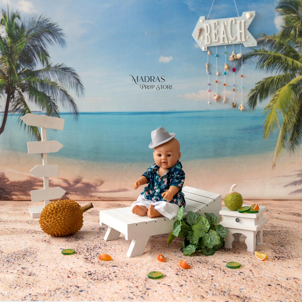 Setup No 63 | Beach Bum Theme – Madras Prop Store Rentals